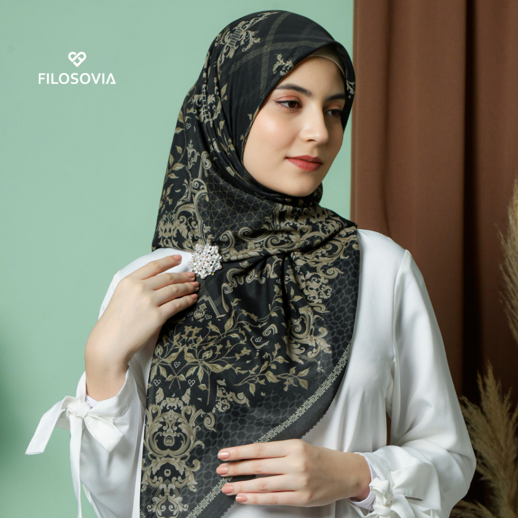 Jual FILOSOVIA Scarves The Raya Series, Elegance Color of the Year 2025 ...