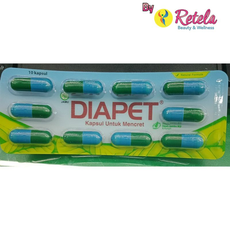 Jual Diapet 1 Blister 10 Capsul | Shopee Indonesia