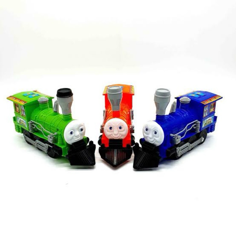 Jual Mainan Kereta Api Lokomotif Tomas dengan Wajah – Train Locomotive ...
