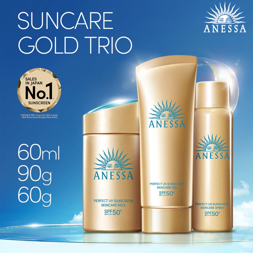 Jual Anessa Sunscreen 60ml / Perfect UV Sunscreen Skincare Milk 60ml ...