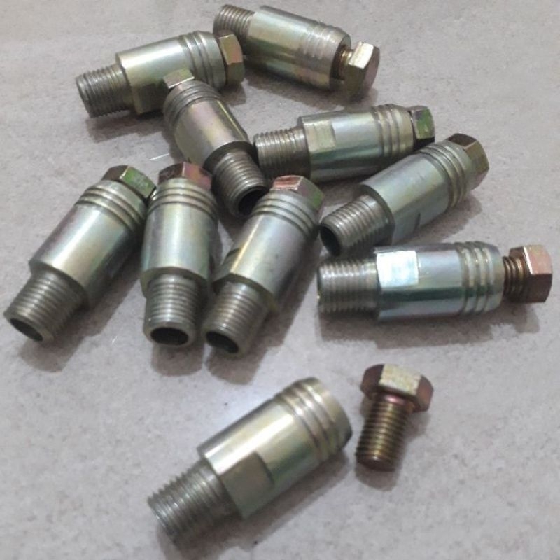Jual R175 R180 Drain Cock Kran Air Model Lurus Body Gemuk Bahan Besi ...
