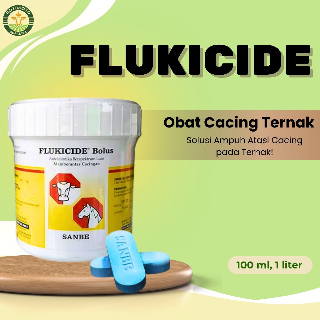 Jual Flukicide Bolus Sanbe – Obat Cacing Ternak Ampuh untuk Sapi ...