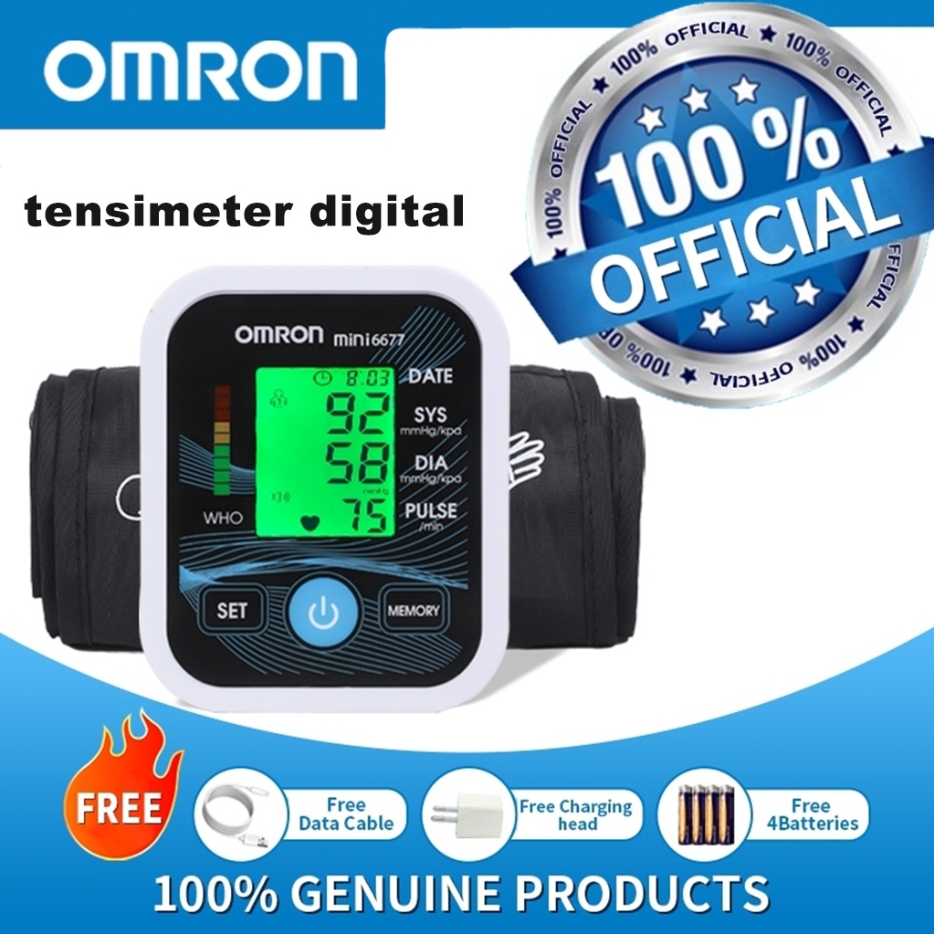 Jual OMRON Tensimeter Digital Otomatis Suara Intelligent Alat Tensi ...