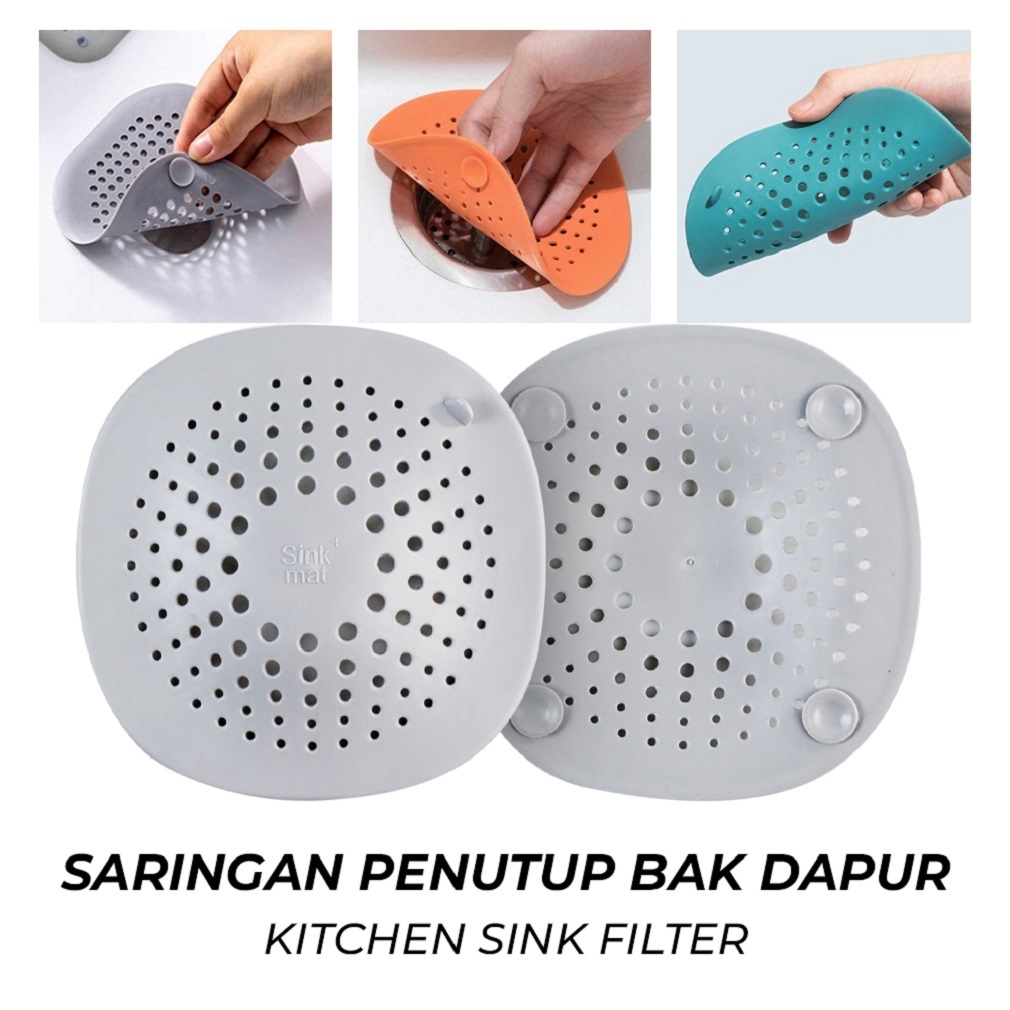 Jual SARINGAN PENUTUP BAK CUCI PIRING KITCHEN SINK FILTER | Shopee ...