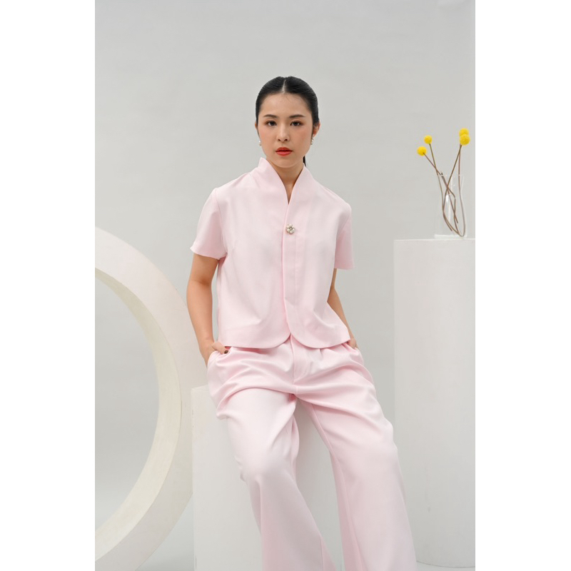 Jual BPC Basic_ Sevanka Petal Basic Top / formal wear / ladies office ...
