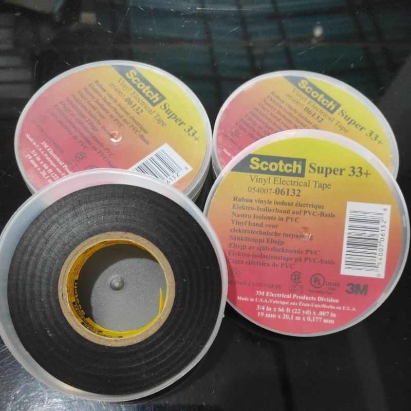 Jual Isolasi Listrik SCOTCH 3M Super 33+ Original | Shopee Indonesia