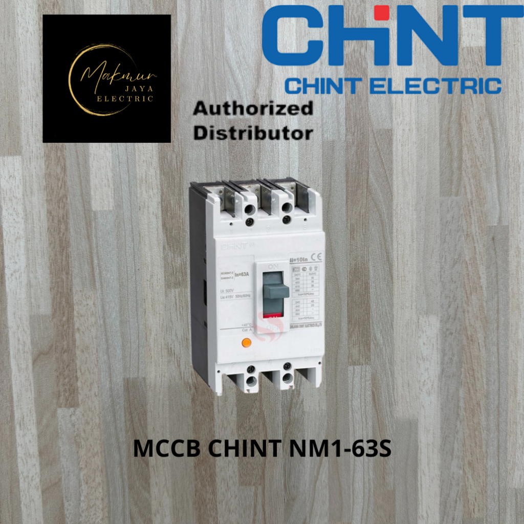 Jual MCCB CHINT NM1-63S 10A 16A 20A 25A 32A 40A 50A 63A | Breaker 3 Pole | Pemutus Arus MCCB ...