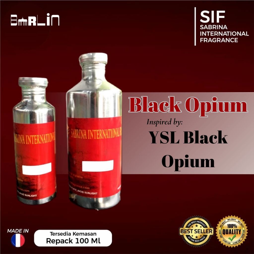 Jual BLACK OPIUM INSPIRED YSL BLACK OPIUM BY SIF - ASLI 100% | Shopee Indonesia