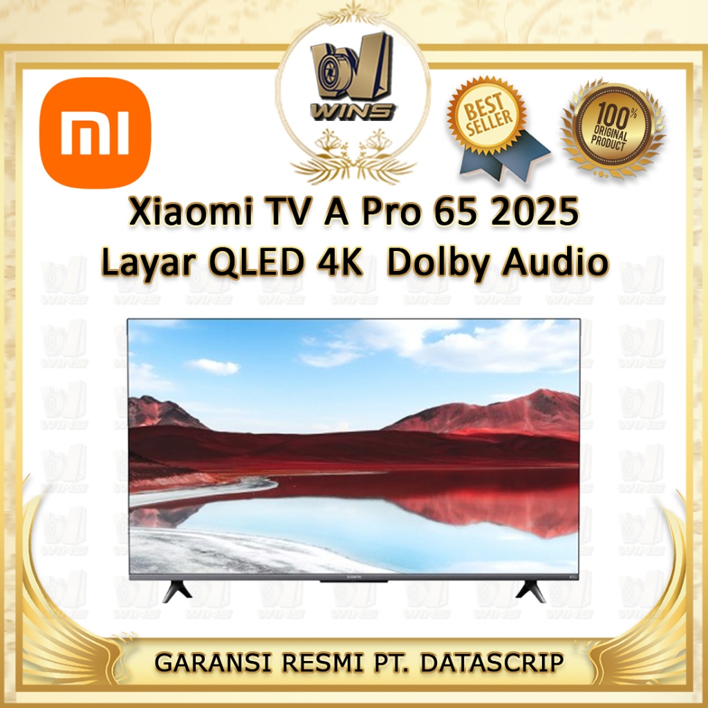 Jual Xiaomi TV A Pro 65 2025 Layar QLED 4K Dolby Audio 65 Inch | MITV L65MA-SID | Shopee Indonesia
