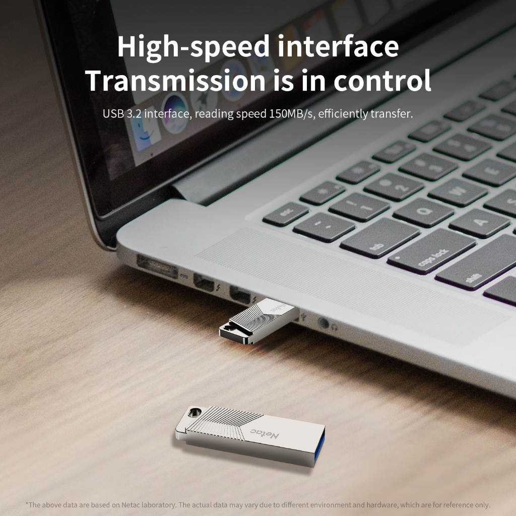 Jual Netac Flashdisk UM1 USB 3.2 Flash Drive 16GB Ultra compact Flash ...