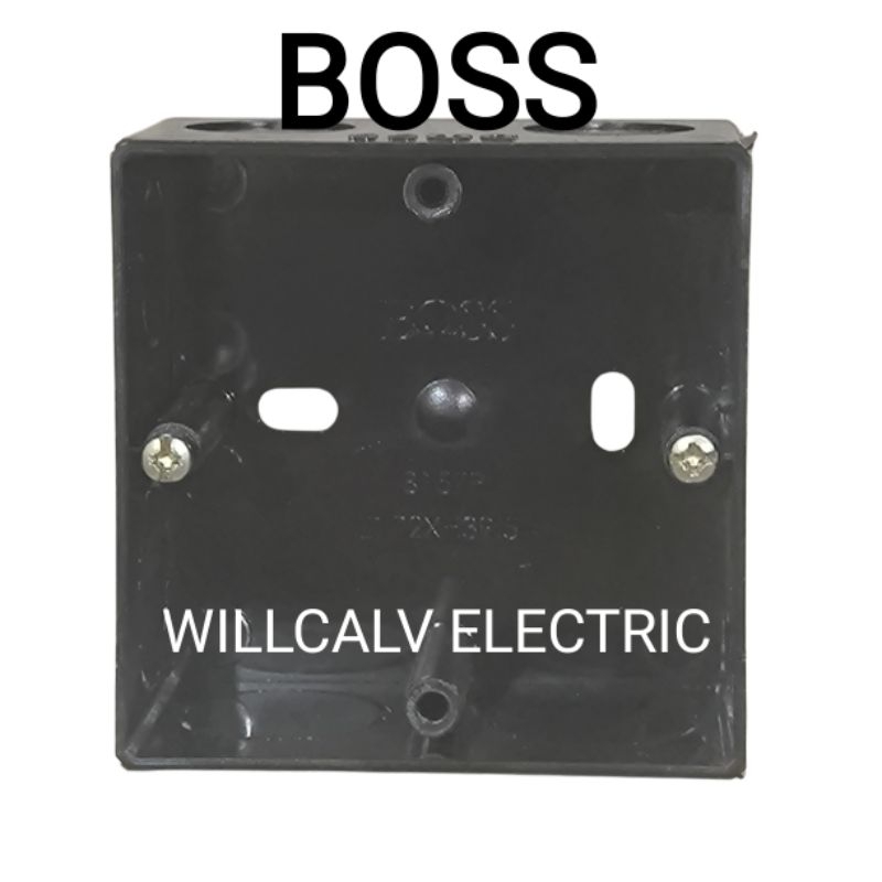 Jual BOSS embodus hitam segi tanam tembok B157PBK /embodus hitam BOSS ...