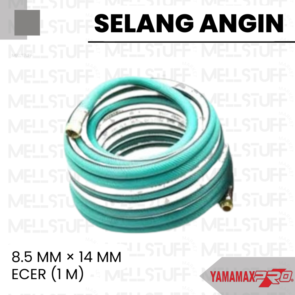 Jual Selang Angin Kompresor Yamamax Pro 8.5MM × 14MM Meteran (Eceran ...