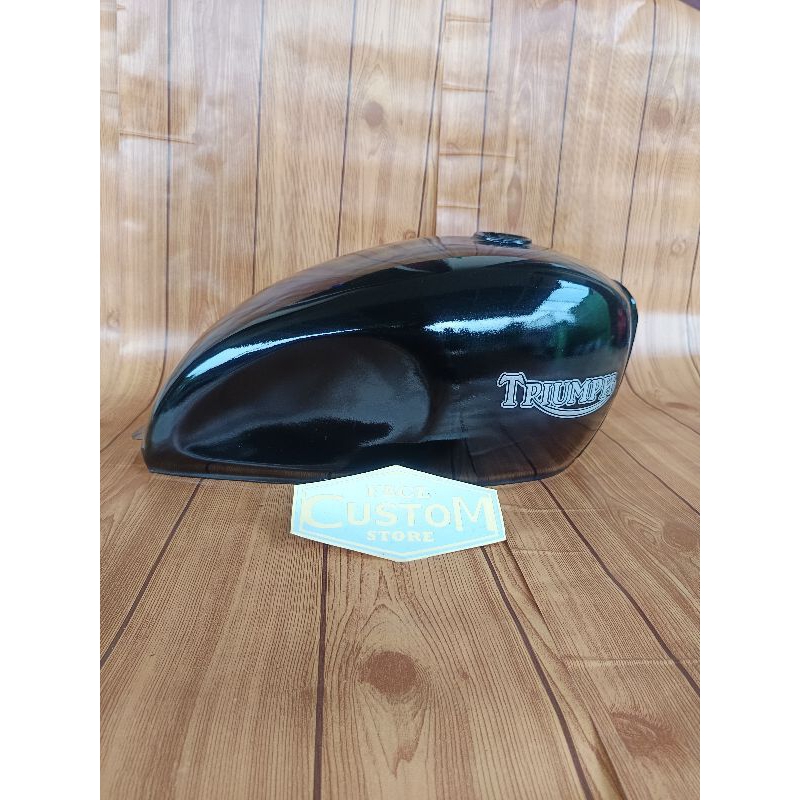 Jual Tangki Custom Japstyle Triumph Bratcafe Caferacer Bratstyle Bober ...