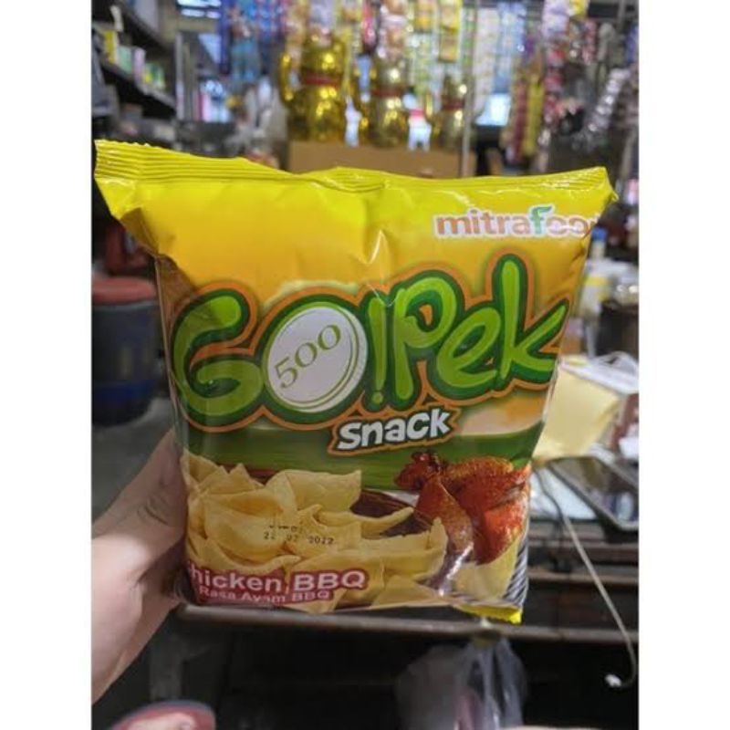 Jual CHIKI GOPEK SNACK TERBARU KEMASAN BESAR ISI 10 | Shopee Indonesia