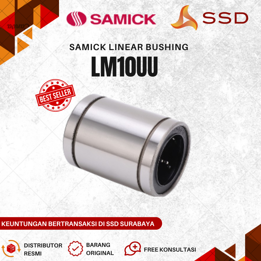 Jual Samick Linear Bushing LM10UU | Shopee Indonesia