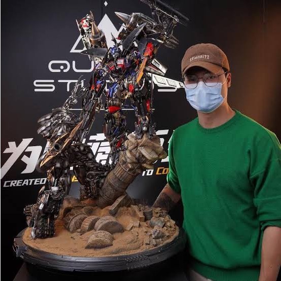 Jual QUEEN STUDIOS JETPOWER OPTIMUS PRIME VS MEGATRON / TRANSFORMERS STUDI | Shopee Indonesia