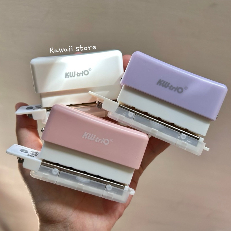 Jual Pembolong kertas 6 lubang hole puncher paper punch loose leaf A5 ...