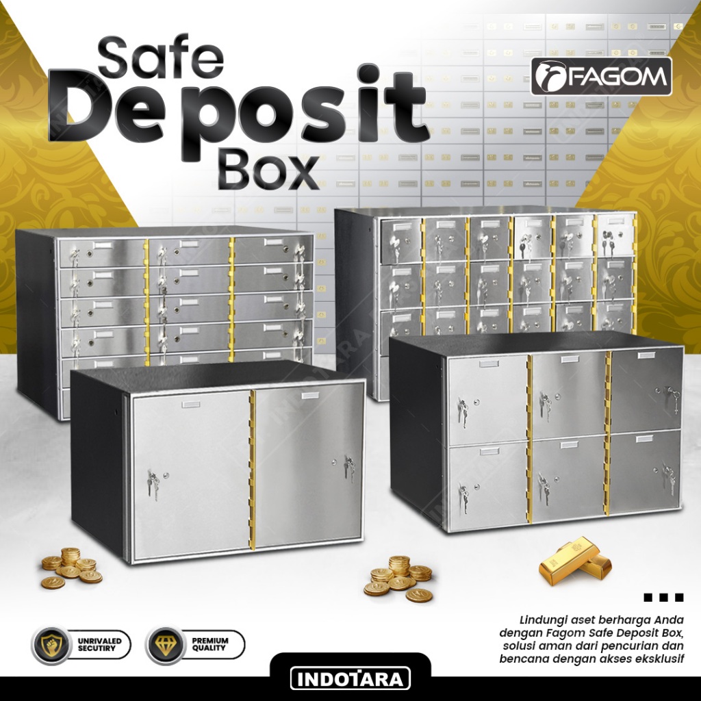 Jual Kotak Penyimpanan / Safety Deposit Box / Safety Box / Modular Safe ...