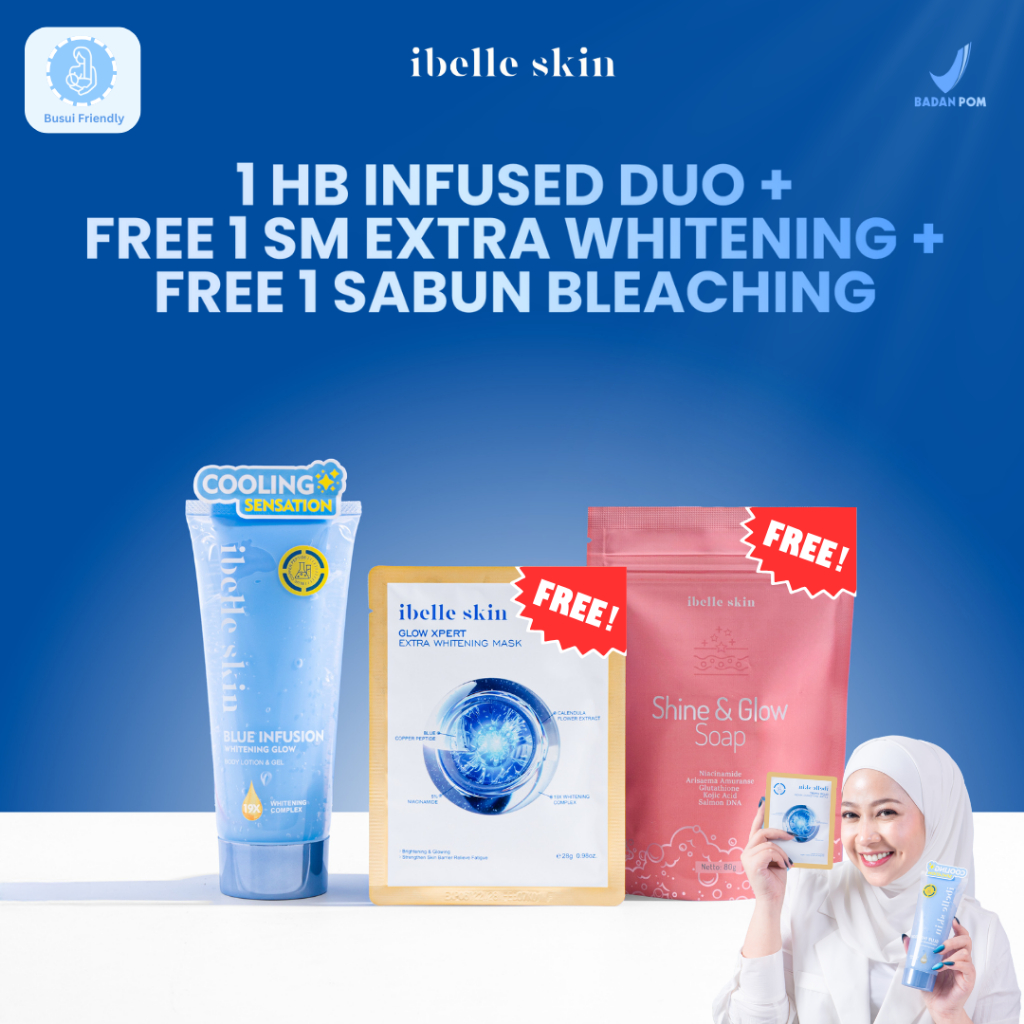 Jual Paket Complete Whitening Glow – Infus Duo Premium Body Lotion ...