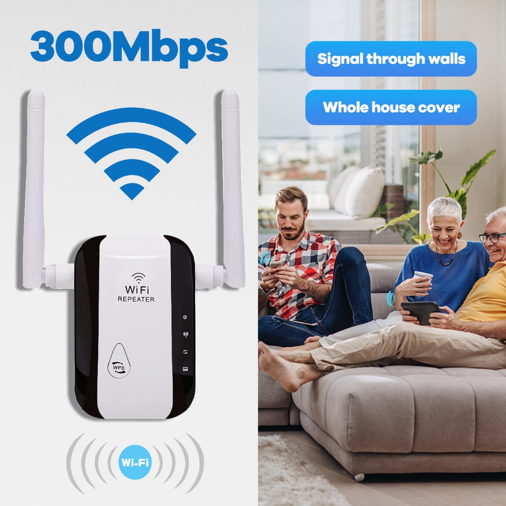 Jual 24 Hours Delivery Wifi Repeater wifi 300Mbps Access Point Wireless ...