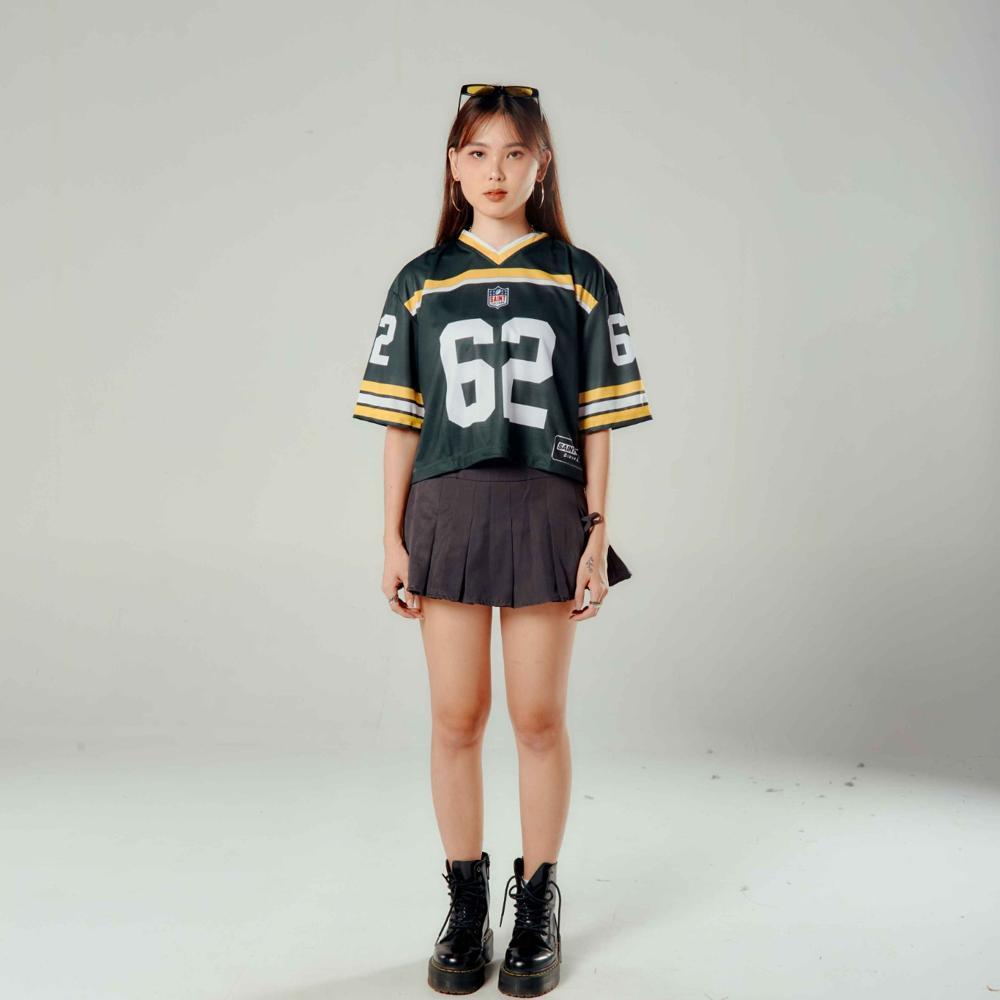 Jual Saint Culture / Jade Green Crop 62 / Croptop Jersey Vintage ...