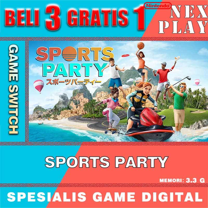 Jual Sports Party Nintendo Switch Digital Game （BELI 3 GRATIS 1 ...