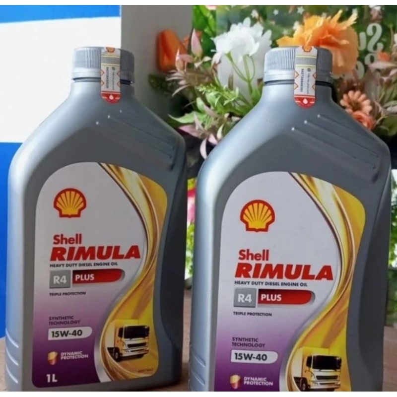 Jual Shell Rimula R4 Plus 15W-40 Literan | Shopee Indonesia
