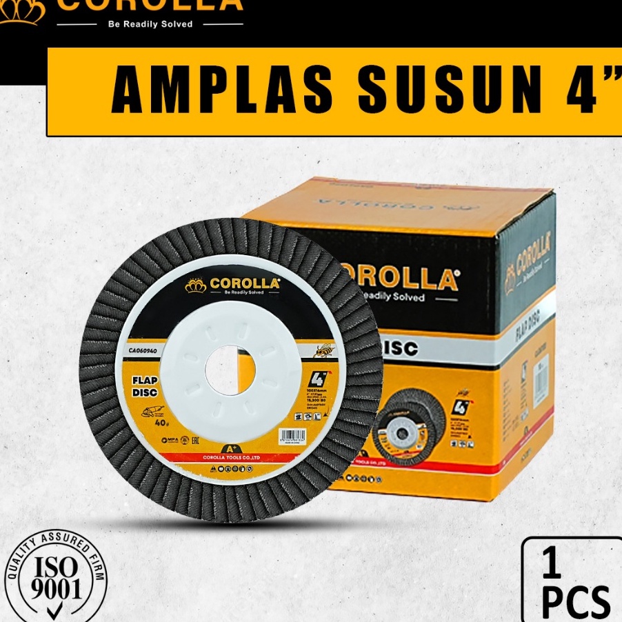 Jual Langka Corolla Mata Gerinda Amplas Susun 4 Inci 1 Box Isi 1 Mata ...