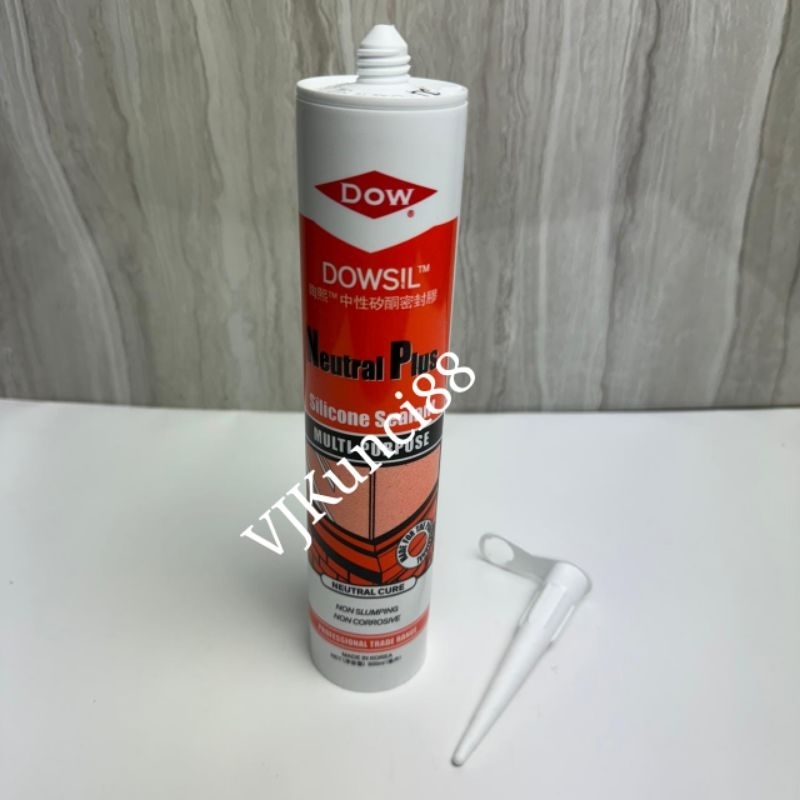 Jual Dowsil Neutral Plus Silicone Sealant - Putih | Shopee Indonesia