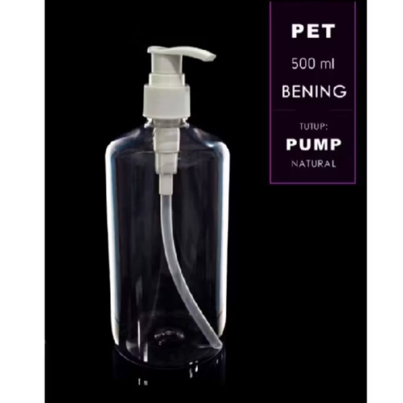 Jual Botol Kosong Pump Botol 500 ML | Shopee Indonesia