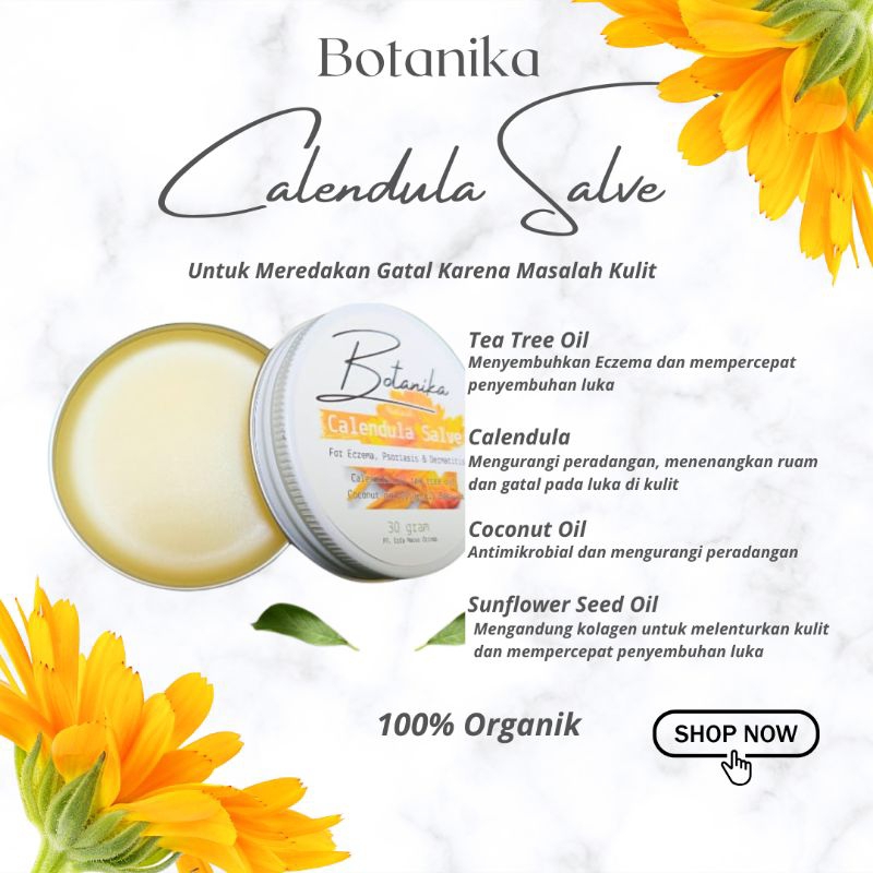 Jual Calendula Salep (Salep Gatal Eksim, Psoriasis, Dermatitis, Alergi ...
