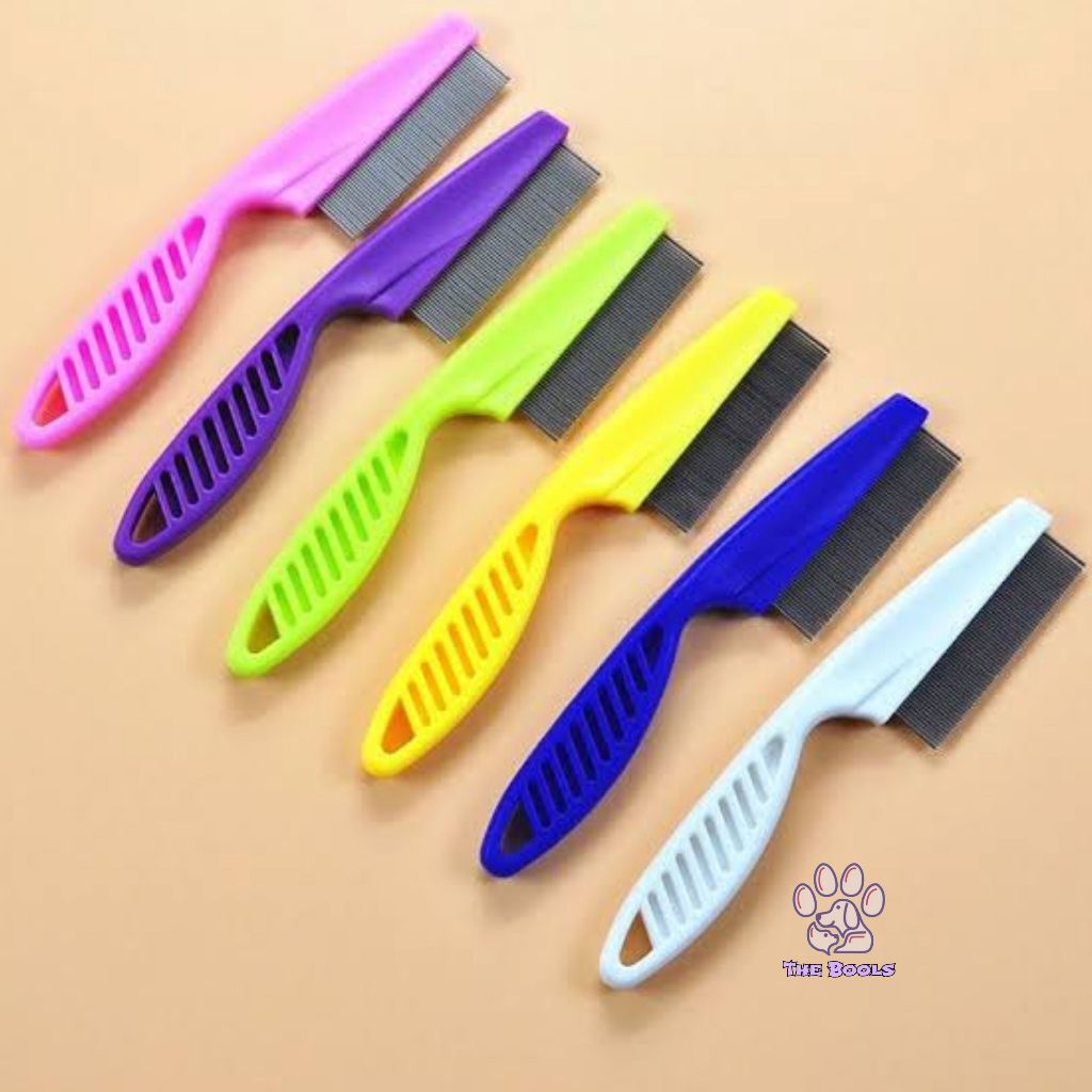 Jual (The Bool's) Sisir Kutu Besar Kucing Anjing Sisir Grooming Kucing ...