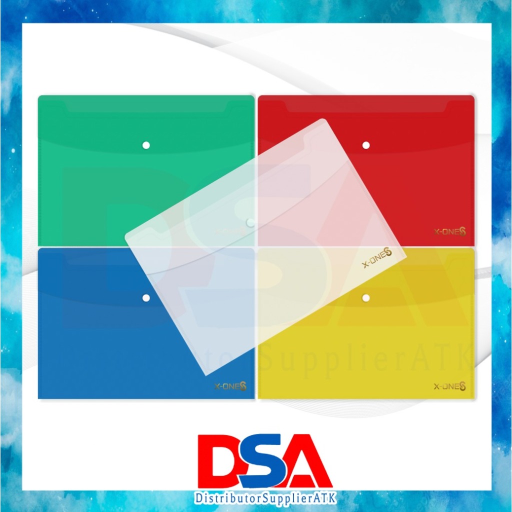 Jual DSA - MAP KANICNG 1 FIT TRANSPARAN MAP KANCING UKURAN F4 | Shopee ...