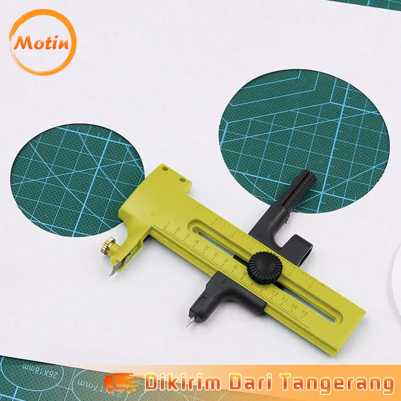 Jual Circle Compass Rotary Paper Cutter Pisau Jangka Potong Lingkaran ...