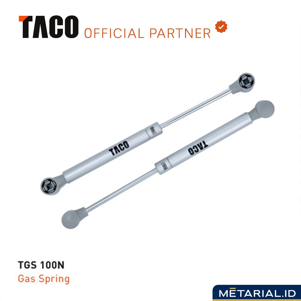 Jual TACO Gas Spring TGS-100 Hidrolik - Pintu Lemari Kabinet Gantung ...