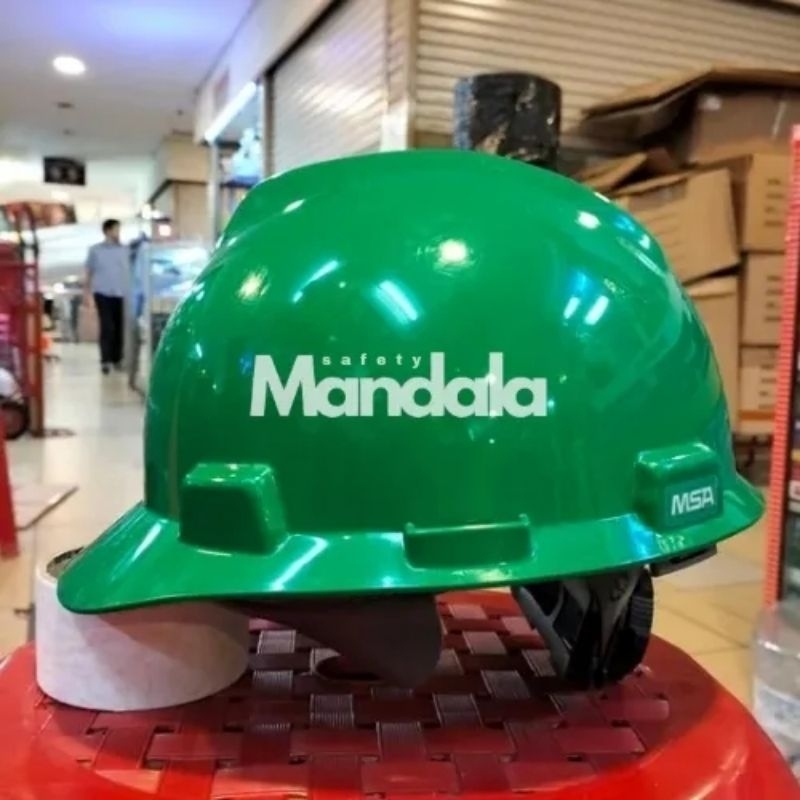 Jual Safety Helmet MSA V-Gard Fasttrack Original 100% / Helm Safety MSA ...