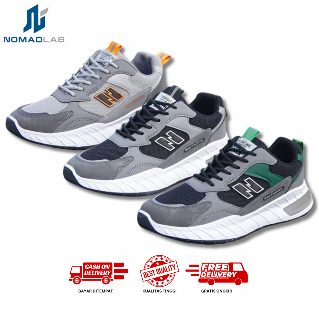 Jual Nomadlab S34 Hylux Sepatu Sneakers Kasual Running Ringan S34 Casual Sport Olahraga | Shopee ...