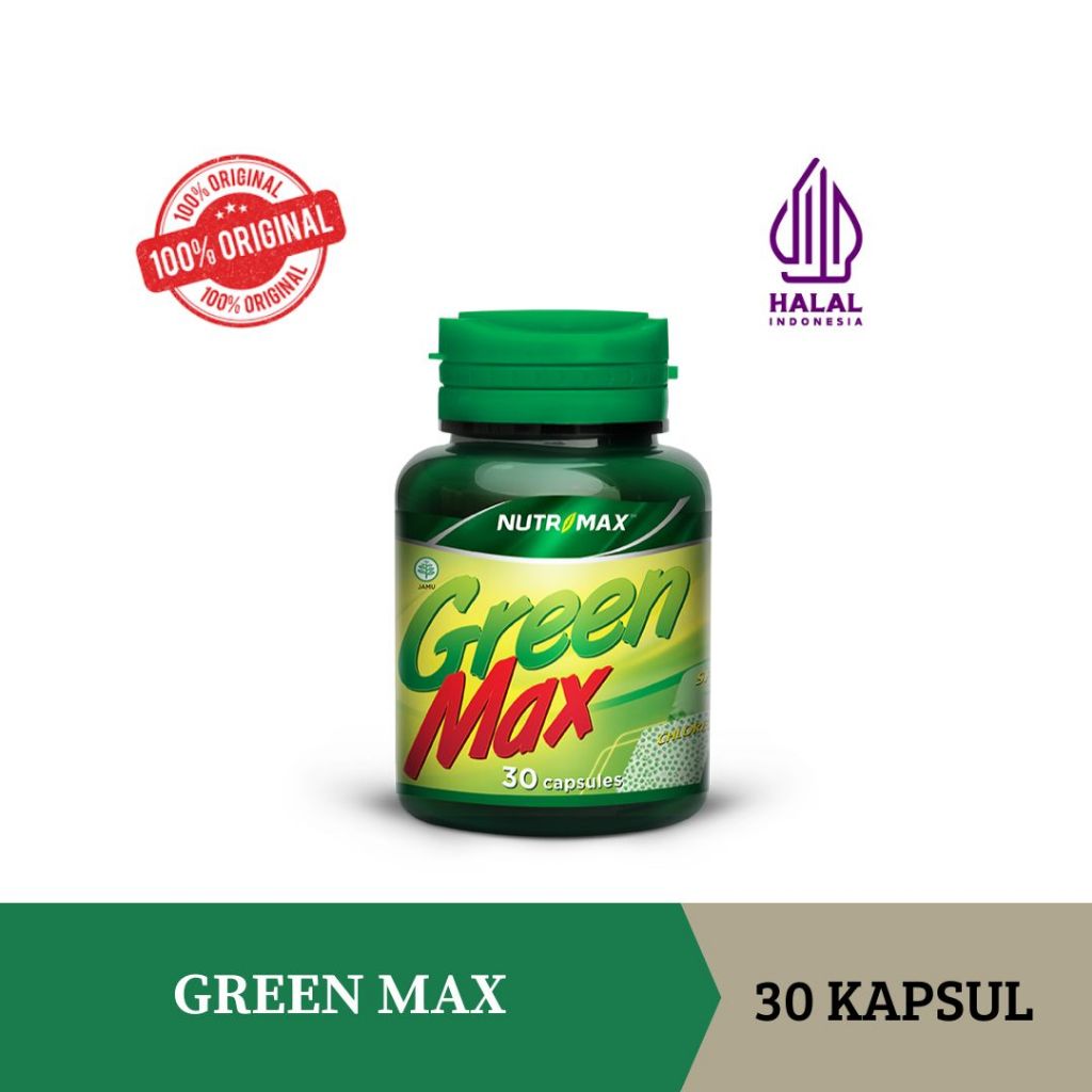 Jual Nutrimax Green Max Kesehatan Pencernaan Detoksifikasi Saluran ...