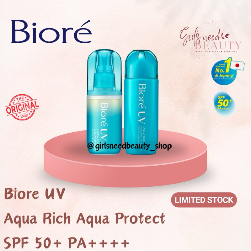 Jual Biore UV Aqua Rich Aqua Protect Lotion Skin Care Sunscreen Sun ...