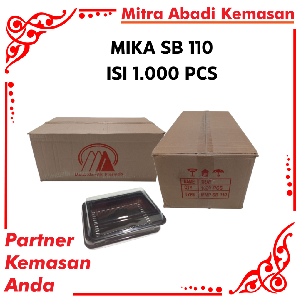 Jual MIKA BROWNIES MINI 1 DUS ISI 1000 PCS | MIKA SB 110 | MIKA MMP ...