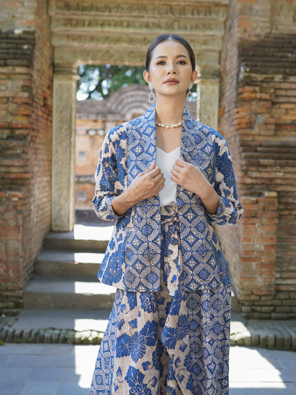 Jual MARGARIA BATIK - Outer Intan & Rok Widya - Outer Batik Tulis Wanita - Rok Lilit Batik Tulis ...