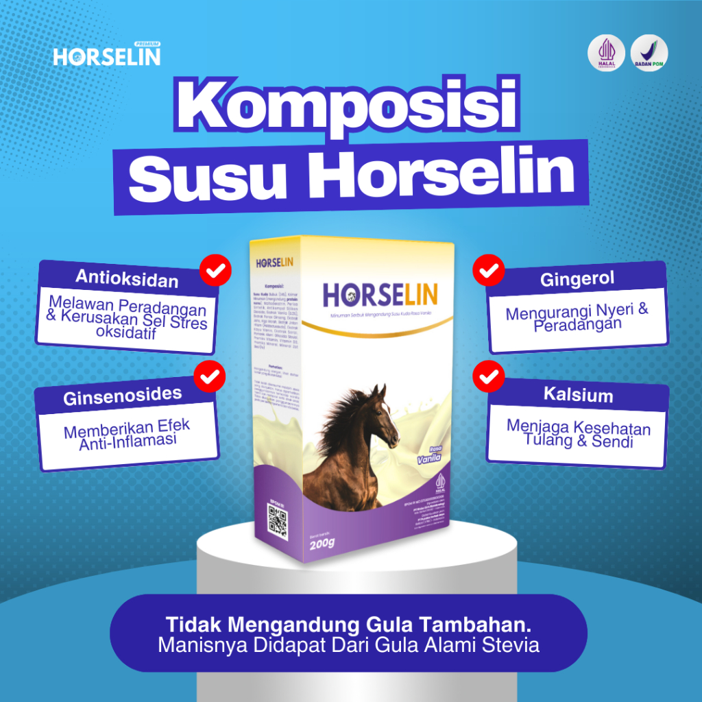 Jual Susu Kuda Solusi Encok Akut dari HORSELIN Susu Kuda Liar Sumbawa ...