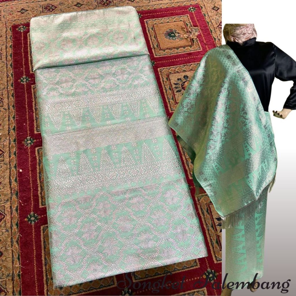 Jual Dian Songket - Songket Lepus Benang Gold Khas Palembang Berbagai ...