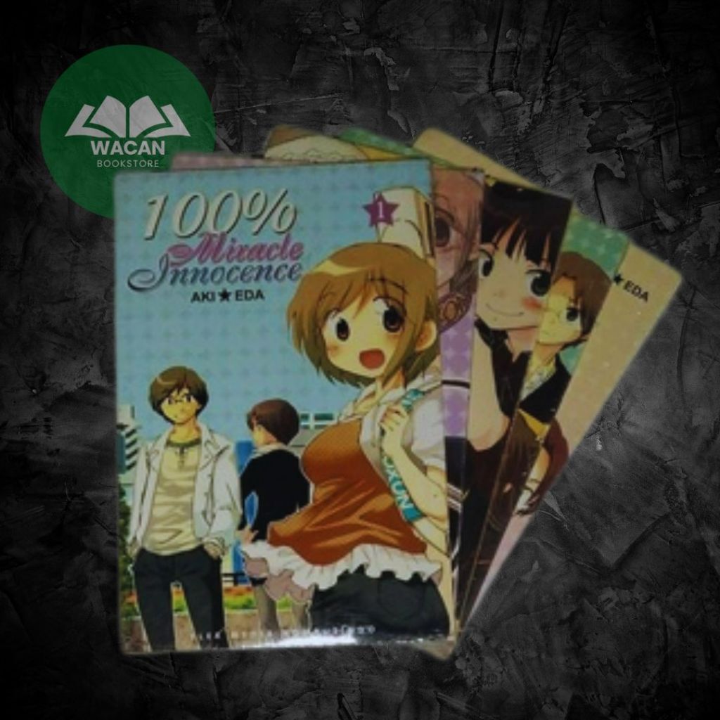 Jual FULLSET KOMIK 100% MIRACLE INNOCENCE VOL 1-5 TAMAT (ELEX MEDIA ...