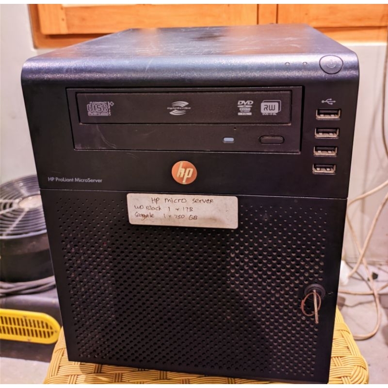 Jual HP PROLIANT MIKROSERVER AMD ATHLON II Neo N36L Inti Ganda 1.30Ghz ...