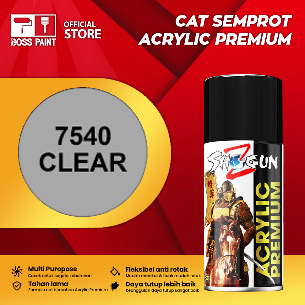 Jual Pilox Pylox Pilok Shogun Z Paint Acrylic Premium Clear 7540 (300CC ...