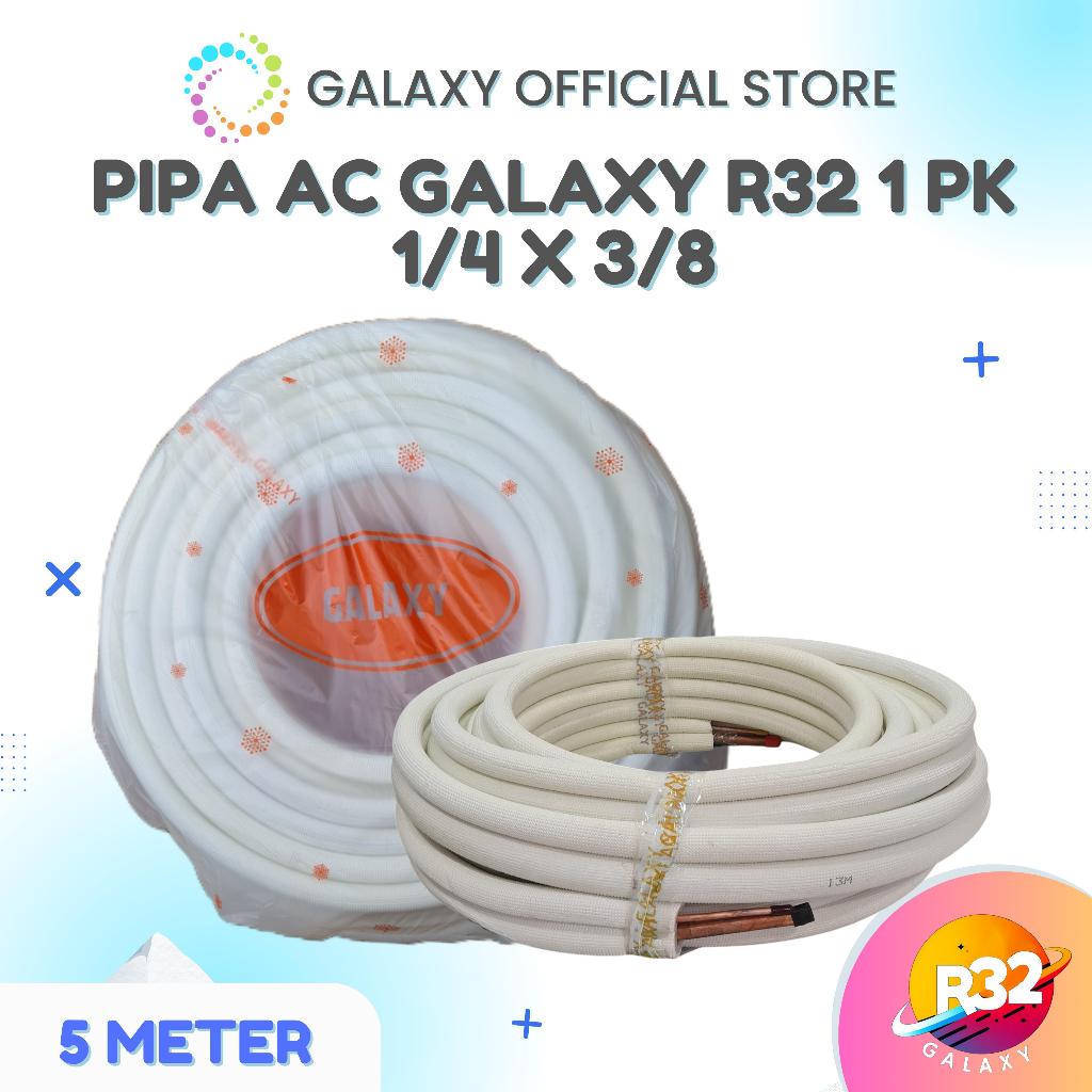 Jual Pipa AC Galaxy R32 1 PK 1/4 x 3/8 (5 Meter) | Shopee Indonesia