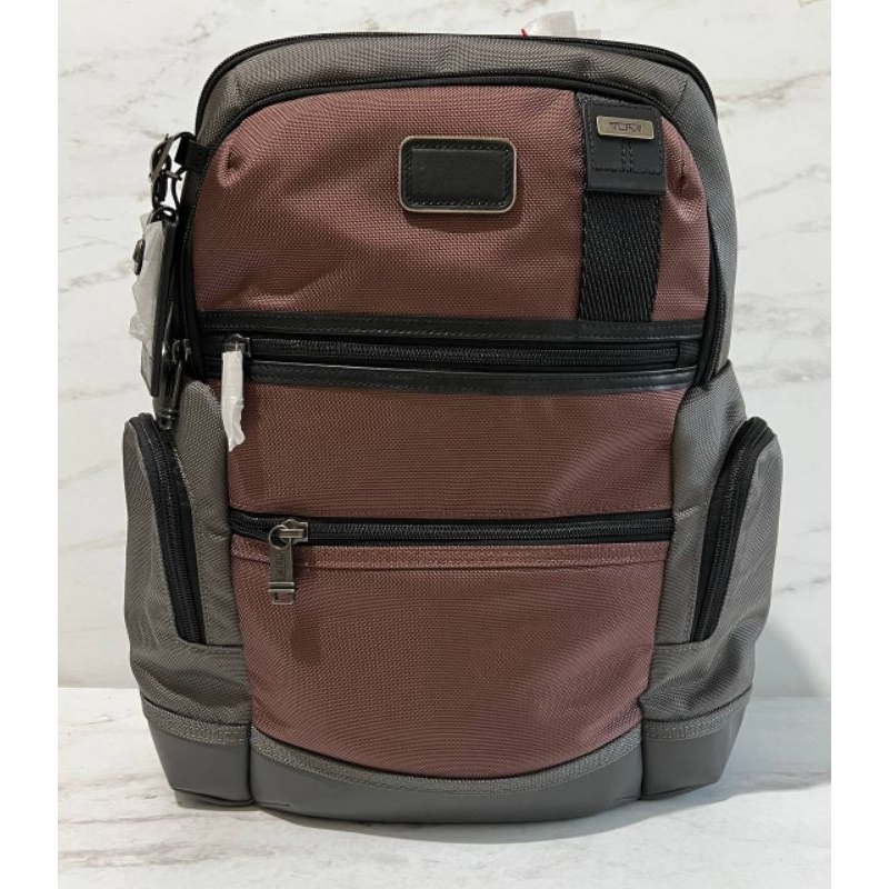 Jual Tumi Parrish Backpack Canvas Brown Grey ( new colour ) | Shopee ...