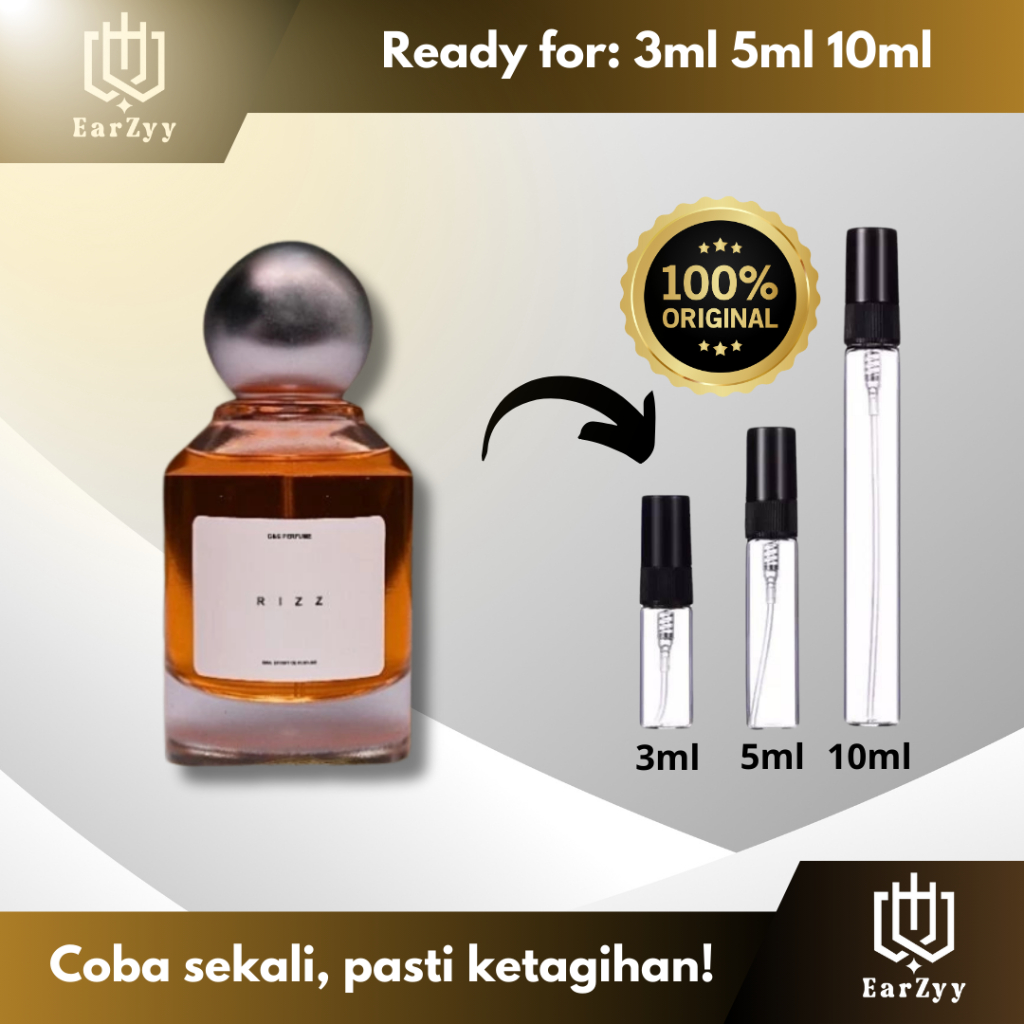 Jual Parfum Decant Rizz | ORIGINAL 100% | Shopee Indonesia