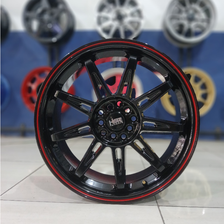 Jual Velg mobil racing r18 h5x100-114,3 lebar 8 cocok untuk innova ...